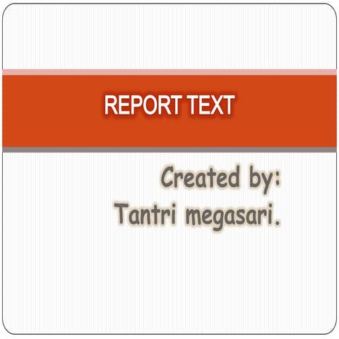 Report text | PPSX