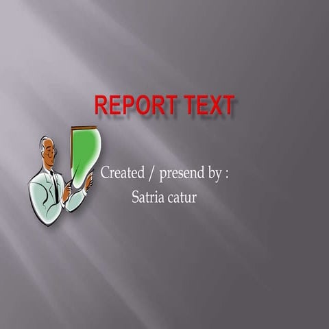 Report text | PPTX