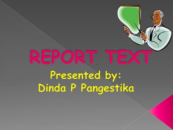 Report text dinda 9 d | PPT