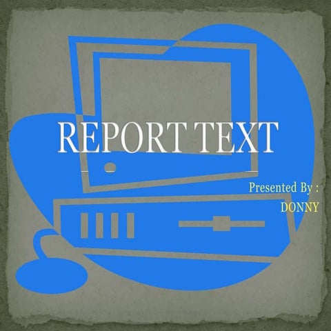 Report text [ jvg ] custom animation | PPSX