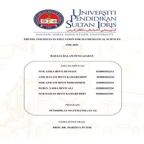 Report Learning Of Instruction Doc