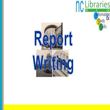 Report Writing | PPT
