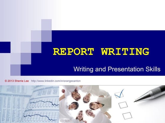 Writing a survey report | PPT