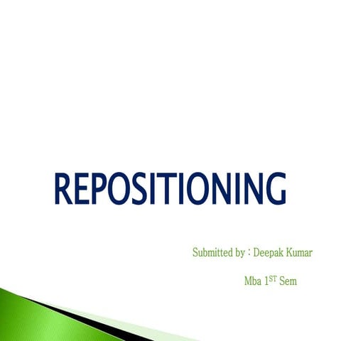 Repositioning | PPTX