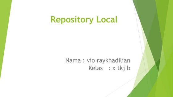 Repository lokal | PPTX