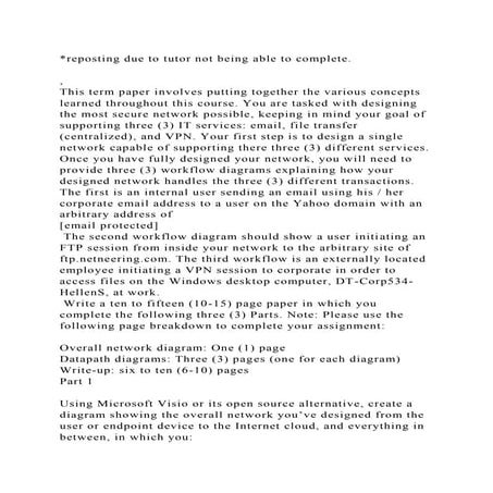 Report Format The following shows the pattern that should be used .docx