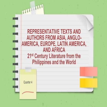 REPRESENTATIVE AUTHORS & TEXT EUROPE.pptx