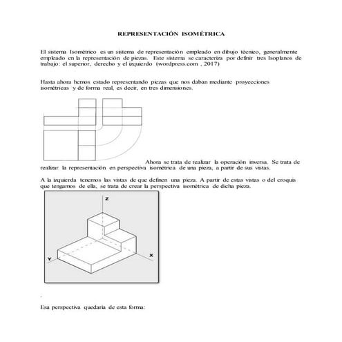 axonometrías isométrica, dimétrica y trimétrica | PPT