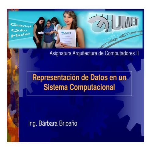 Representacion de datos en un sistema computacional | PDF | Computing ...