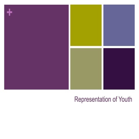 The Representation of youth | PPTX