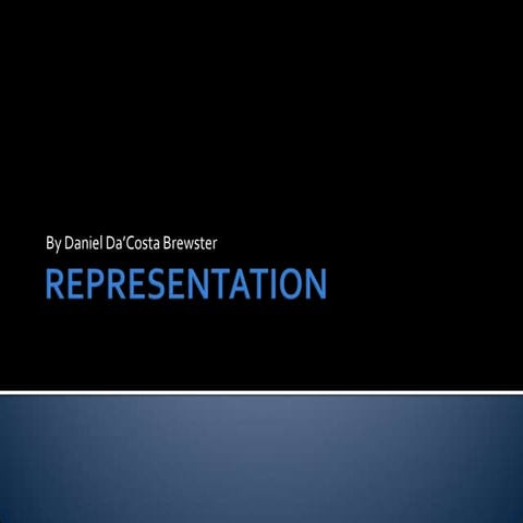 Representation | PPT