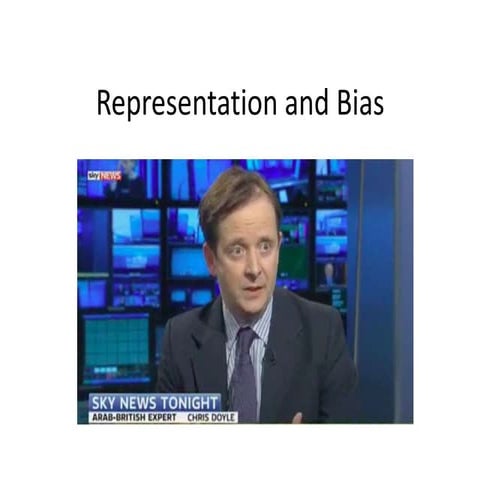 Representation and bias2 | PPT