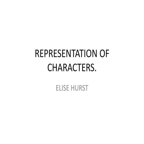 Costume profiles | PPTX
