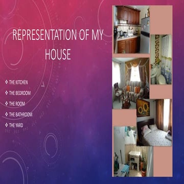Representation of my house | PPT