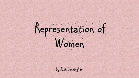 Media representation of women | PPT