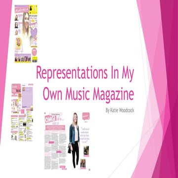 Representation in my magazine | PPTX
