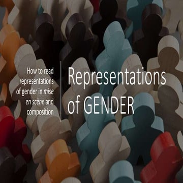 Representations of gender | PPTX