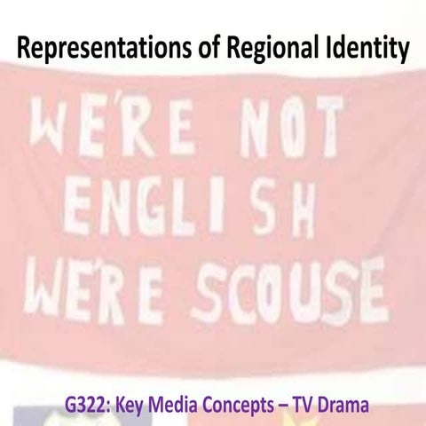 Representations of regional identity qe obs | PPTX