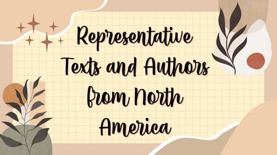 Lesson 2 (Representative Texts and Authors from each Regions).pptx
