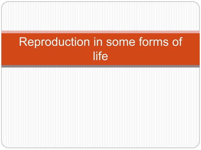 Living things reproduce | ODP