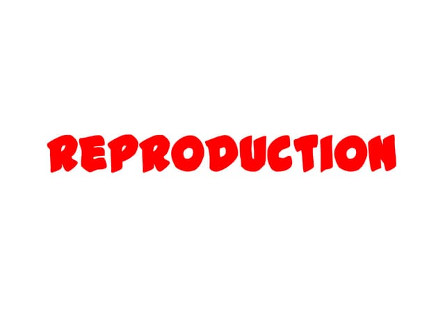 Asexual And Sexual Reproduction Powerpoint Ppt