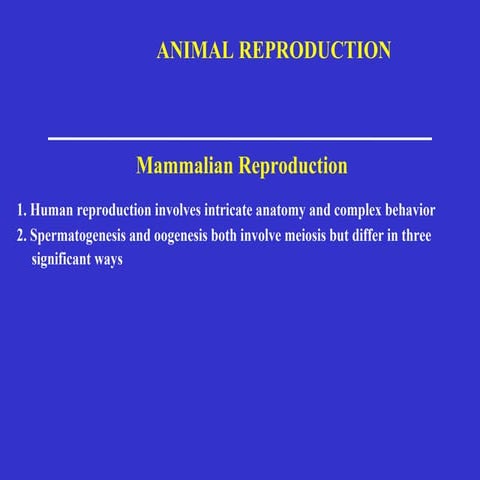 Reproduction | PPT | Infertility | Reproductive Health