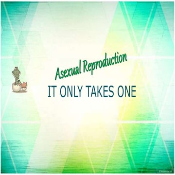 Asexual reproduction | PPT