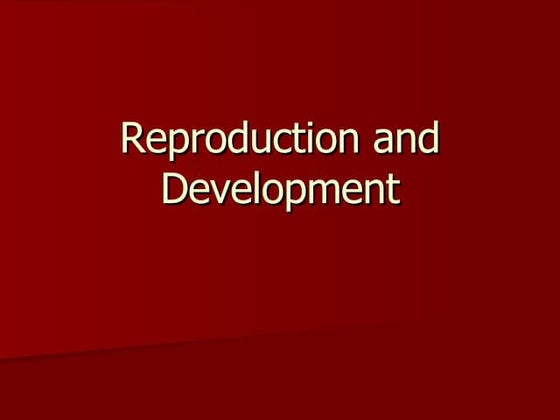 Natural Sciences Grade 9 Human reproduction | PPT