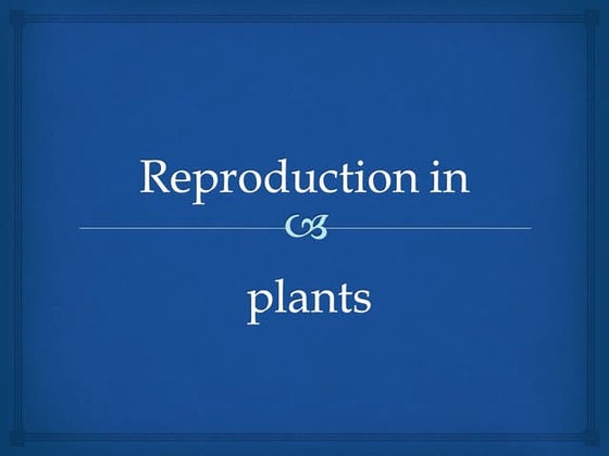 Plant reproduction worksheet | DOC