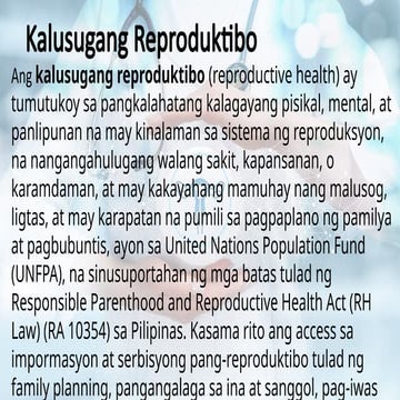 Reproductive Health Law | PPTX