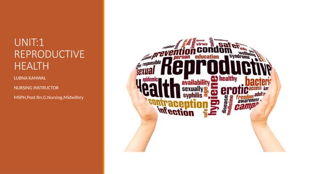 Reproductive health | PPTX