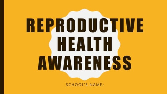 Chapter 4. Reproductive health | PPT
