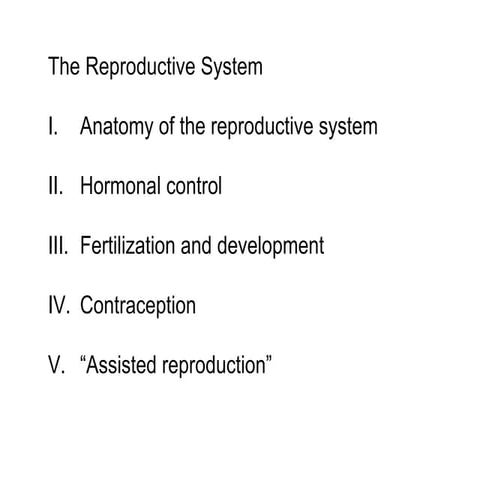 Reproductive system | PPT | Birth Control | Reproductive Health