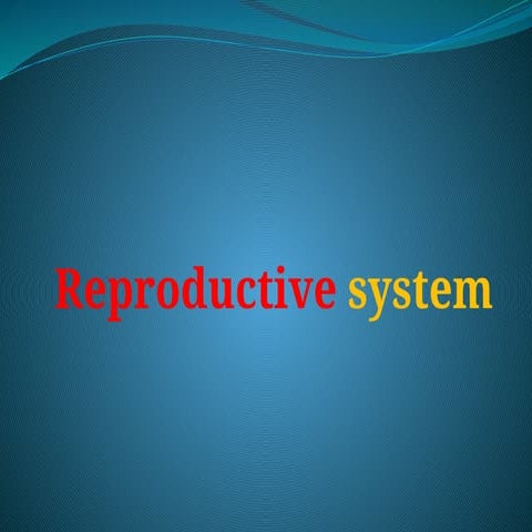 Human reproduction Complete Chapter | PPTX