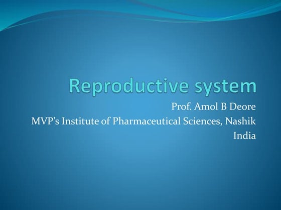 Grade 10 Bio Male reproductive system | PPTX | Infertility ...