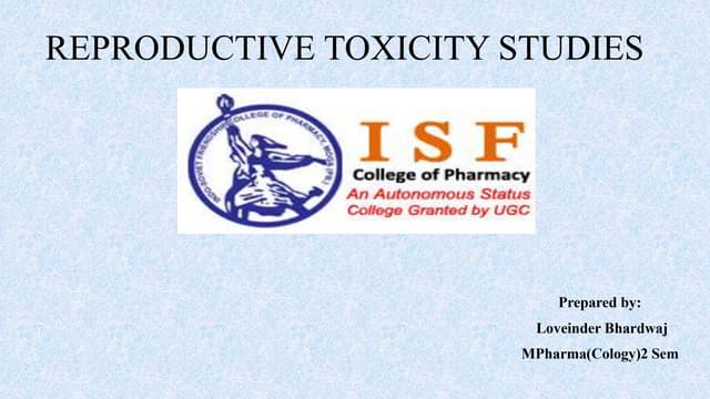 Female reproductive toxicity studies.pptx