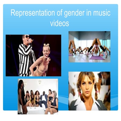 Reps of gender in music video | PPT