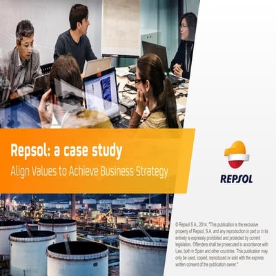 Repsol: Align values to achieve business strategy | PDF