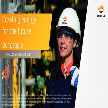 Repsol: World Petroleum Congress 2014 | PDF