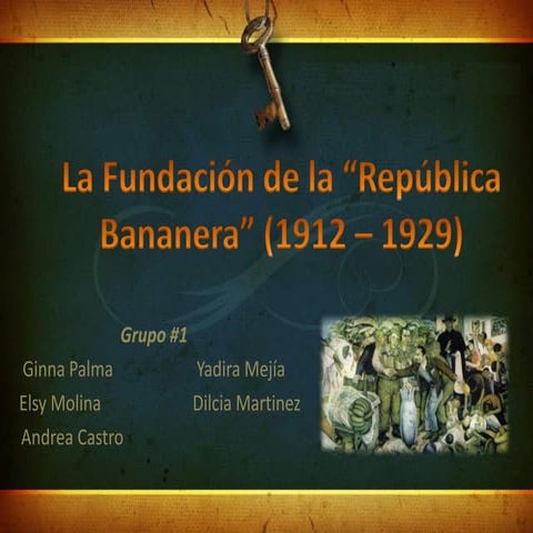 Republica bananera | PPTX