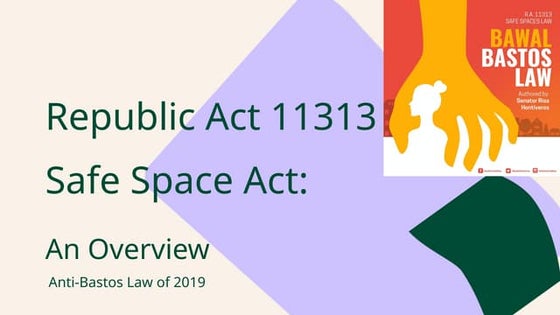 Bawal Bastos Law.pptx | Crime & Harmful Acts to Individuals, Society & Human Right Violations ...