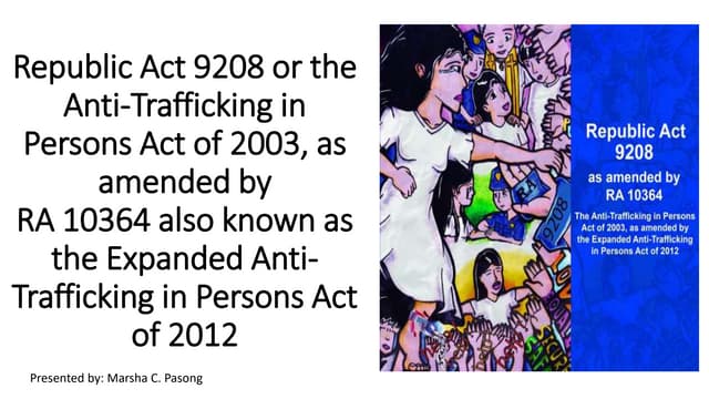 1. Overview of RA 8353 & RA 11648 Laws ” | PPTX