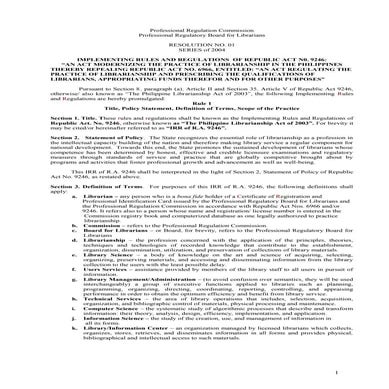 Republic act 9246 | DOC