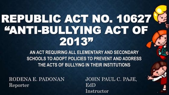 Republic Act 7610 | PPT