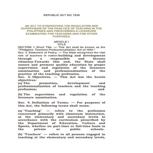 RA 10931 AND ITS IMPLEMENTING RULES AND REGULATIONS | PPTX