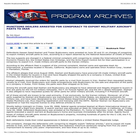 Republic broadcasting network | PDF