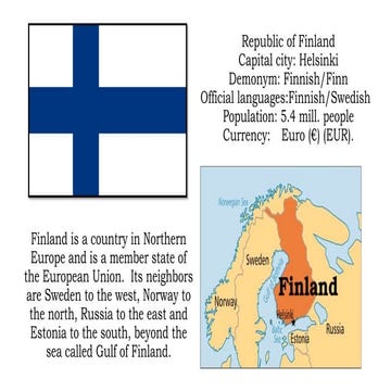 Republic of finland | PPTX