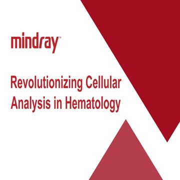 Will The Power of Digital Morphology and AI Revolutionize Cellular Analysis? | PPT