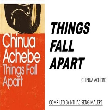 Things Fall Apart by Chinua Achebe | PPTX