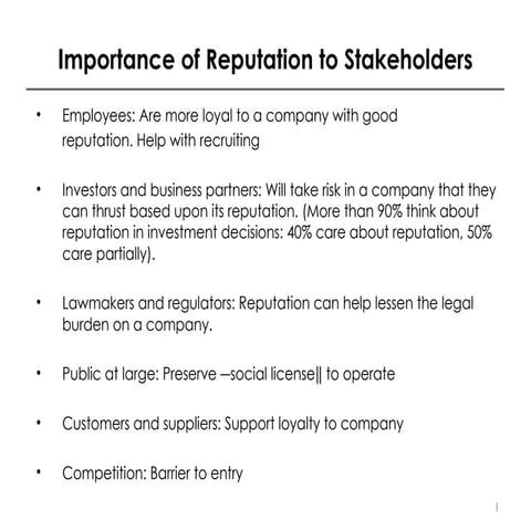 Reputation- Risk Management.pptx and law | PPTX